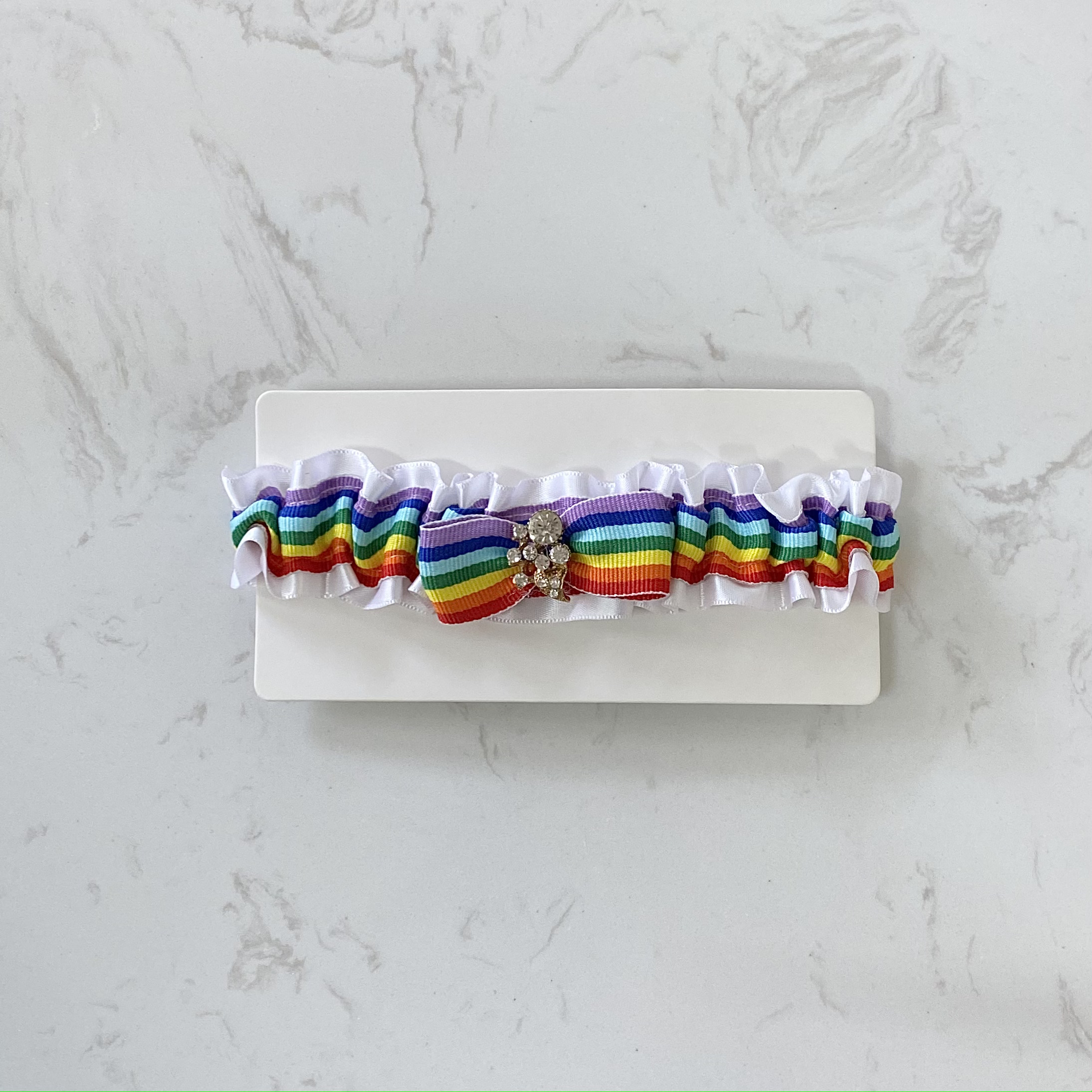 Astra Bridal Rainbow Garter