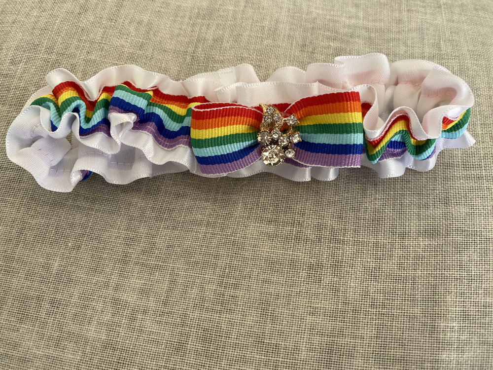 Astra Bridal Rainbow Garter